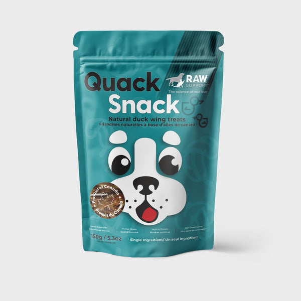 Quack Snack | Duck Wings | 150g – Raw Support Inc